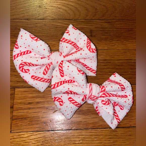 Accessories | 212 New 3 Inch Candy Cane Bows | Poshmark